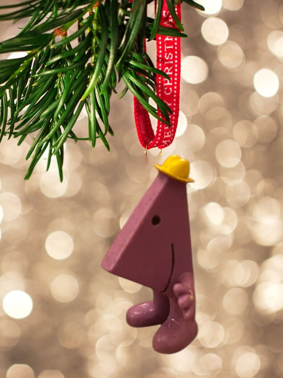 ORNAMENT Mr. Rush from Mr. Men Little Miss Vtg 1978 Mini Figure ...