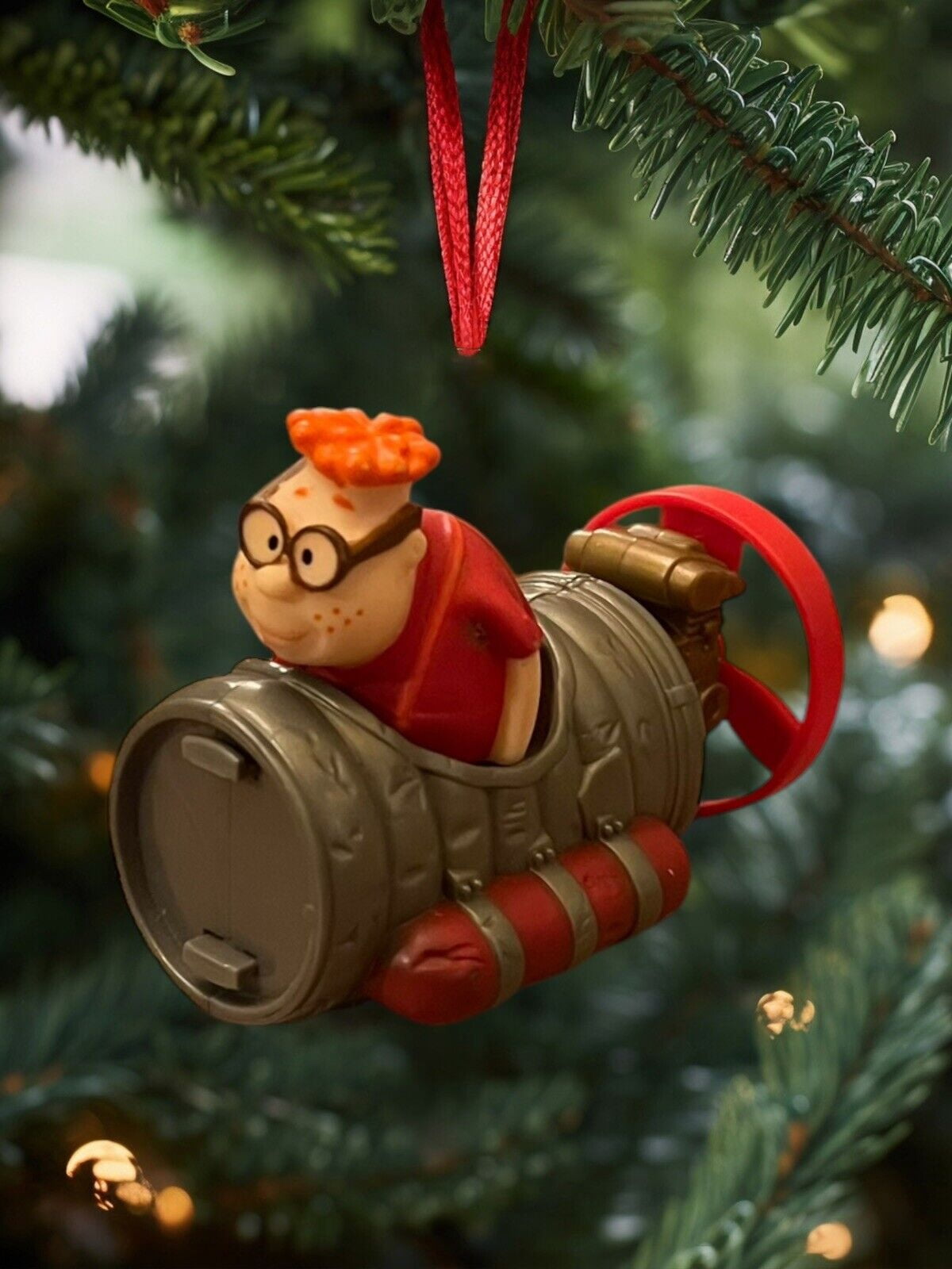 ORNAMENT Nickelodeon Jimmy Neutron 2002 Carl Wheezer Swamp Buggy Figure ...