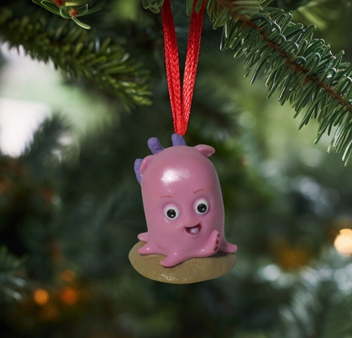 ORNAMENT Pink PEARL Fish From Finding Nemo Figure 3” Figurine Dangler ...