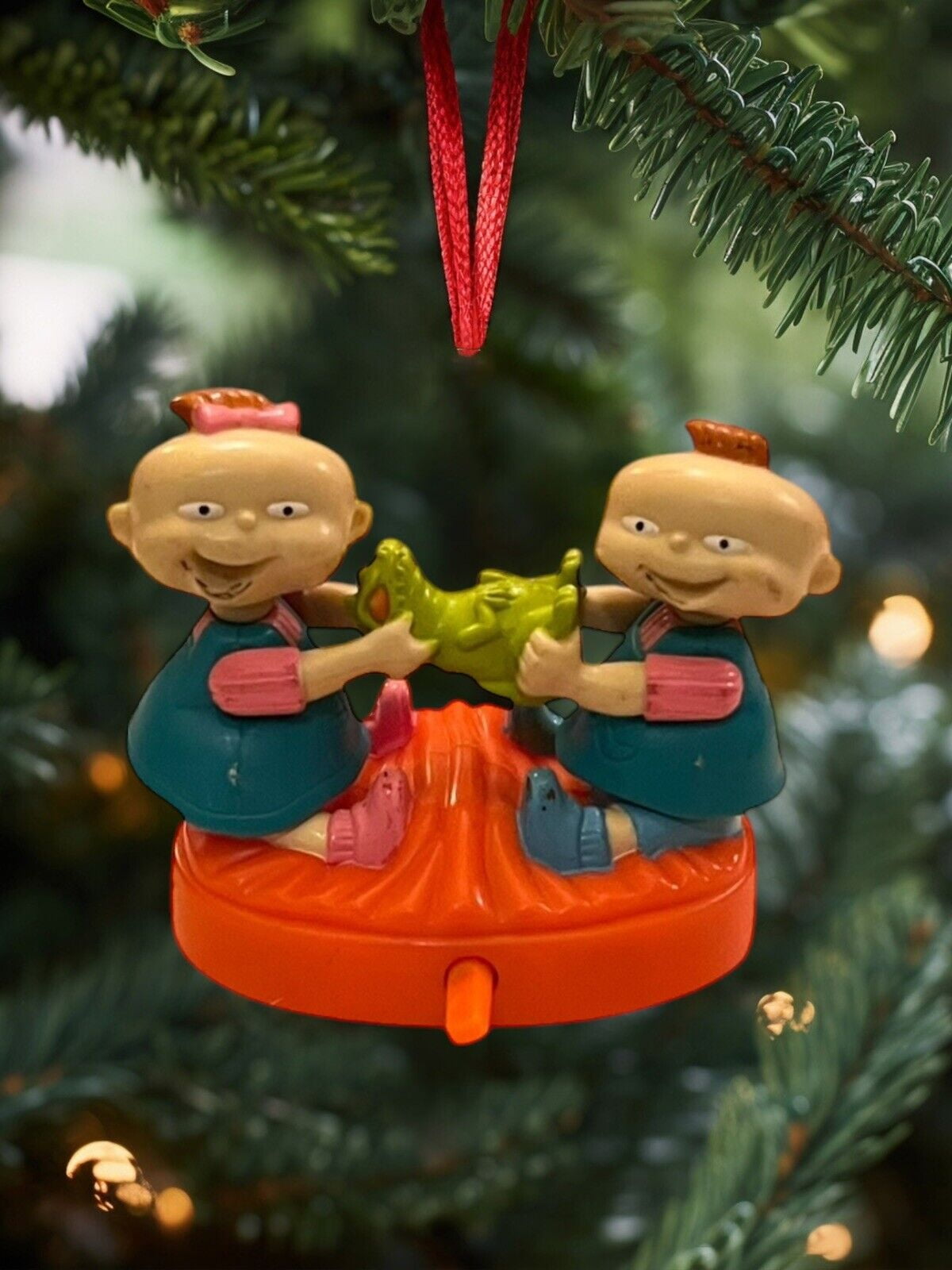 ORNAMENT Rugrats Twins 3” Figure Charm Figurine Holiday Dangler Charm ...