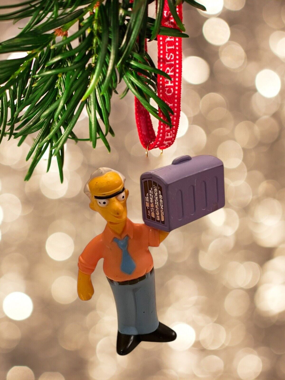 ORNAMENT Russ Cargill The Simpsons Figure FIGURINE Holiday Charm ...