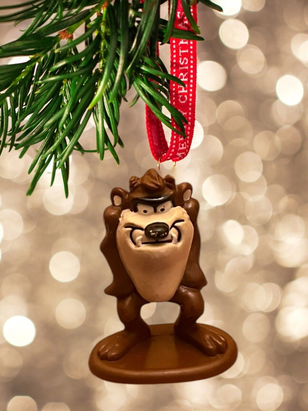 ORNAMENT Warner Bros Tasmanian Devil TAZ Figure Figurine Dangler 3 ...