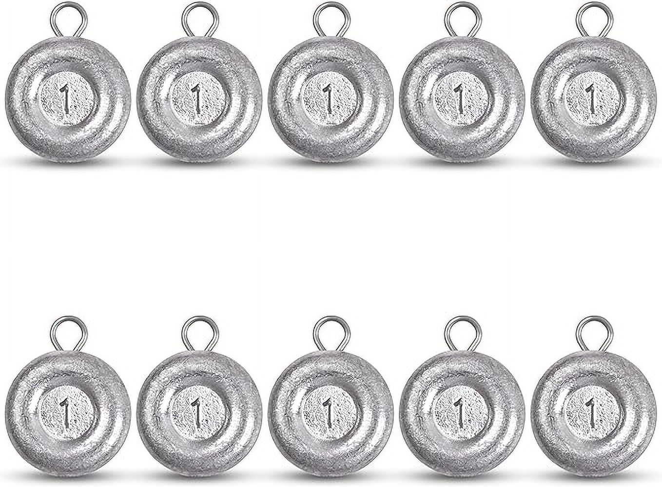 Extreme Max 3006.6749 Coated Pancake Downrigger Weight - 10 lbs ...