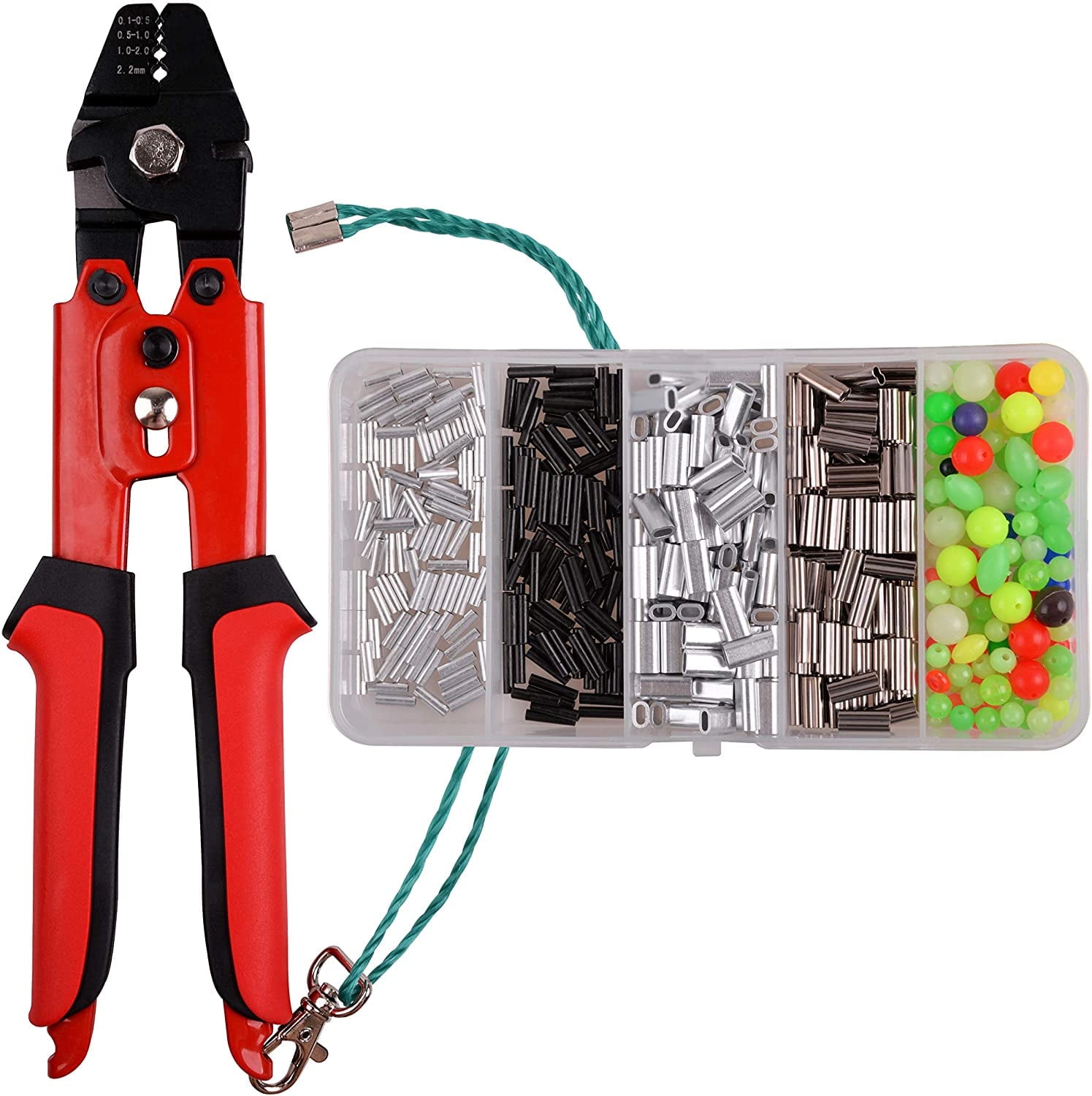 OROOTL, 0.9 lb Self-Locking Multitool Fishing Crimper - Walmart.com