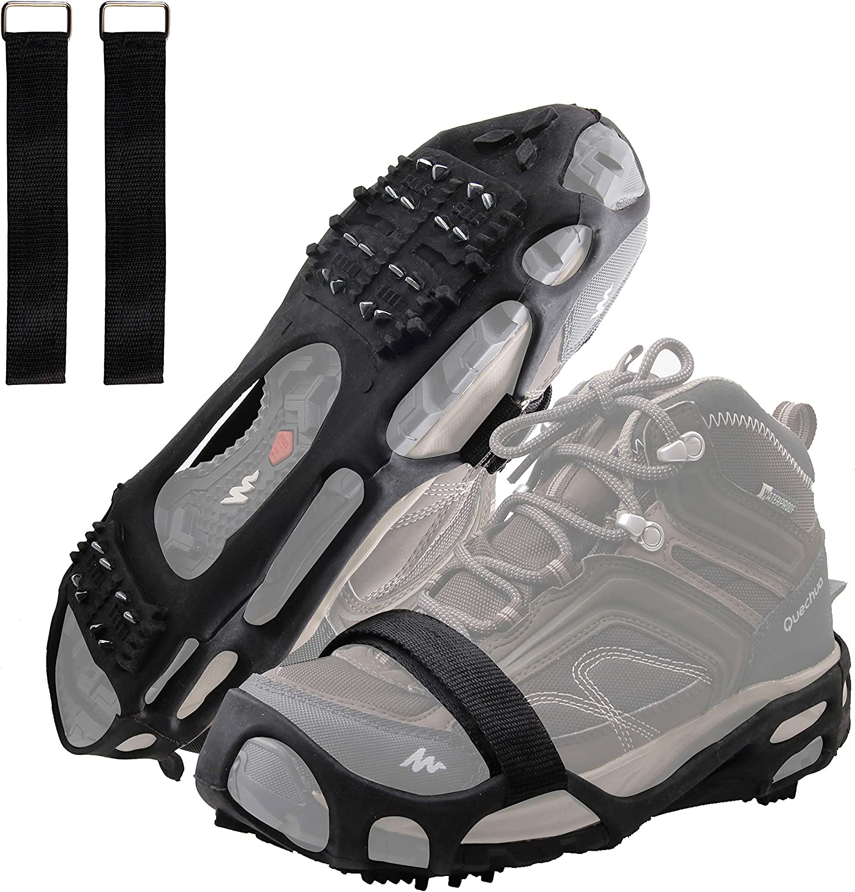 OROOTL Ice Cleats Snow Traction Cleats for Walking on Snow and Ice ...