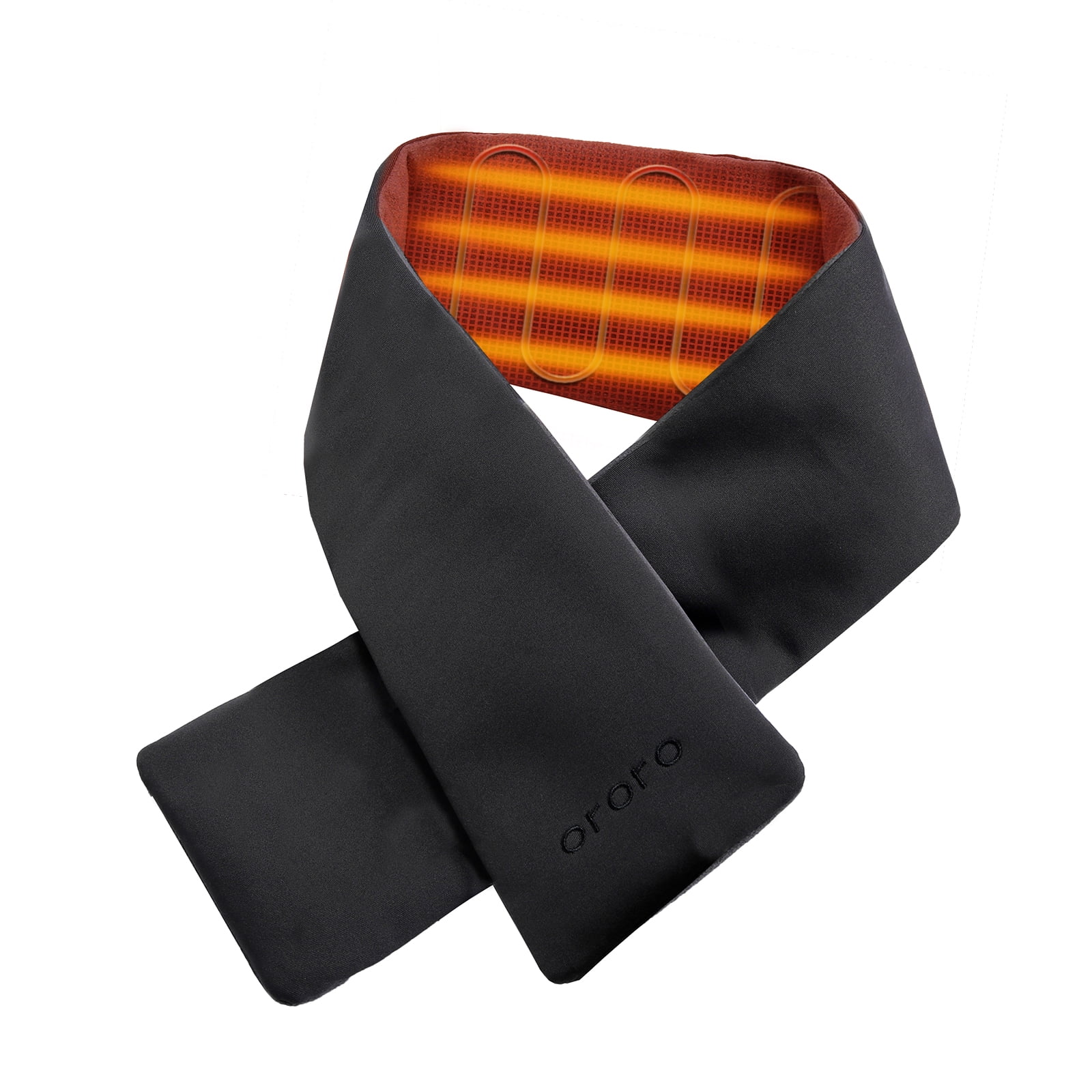 ORORO Gray Heated Scarf for Men and Women, Up to 9 Hours of Warmth ...
