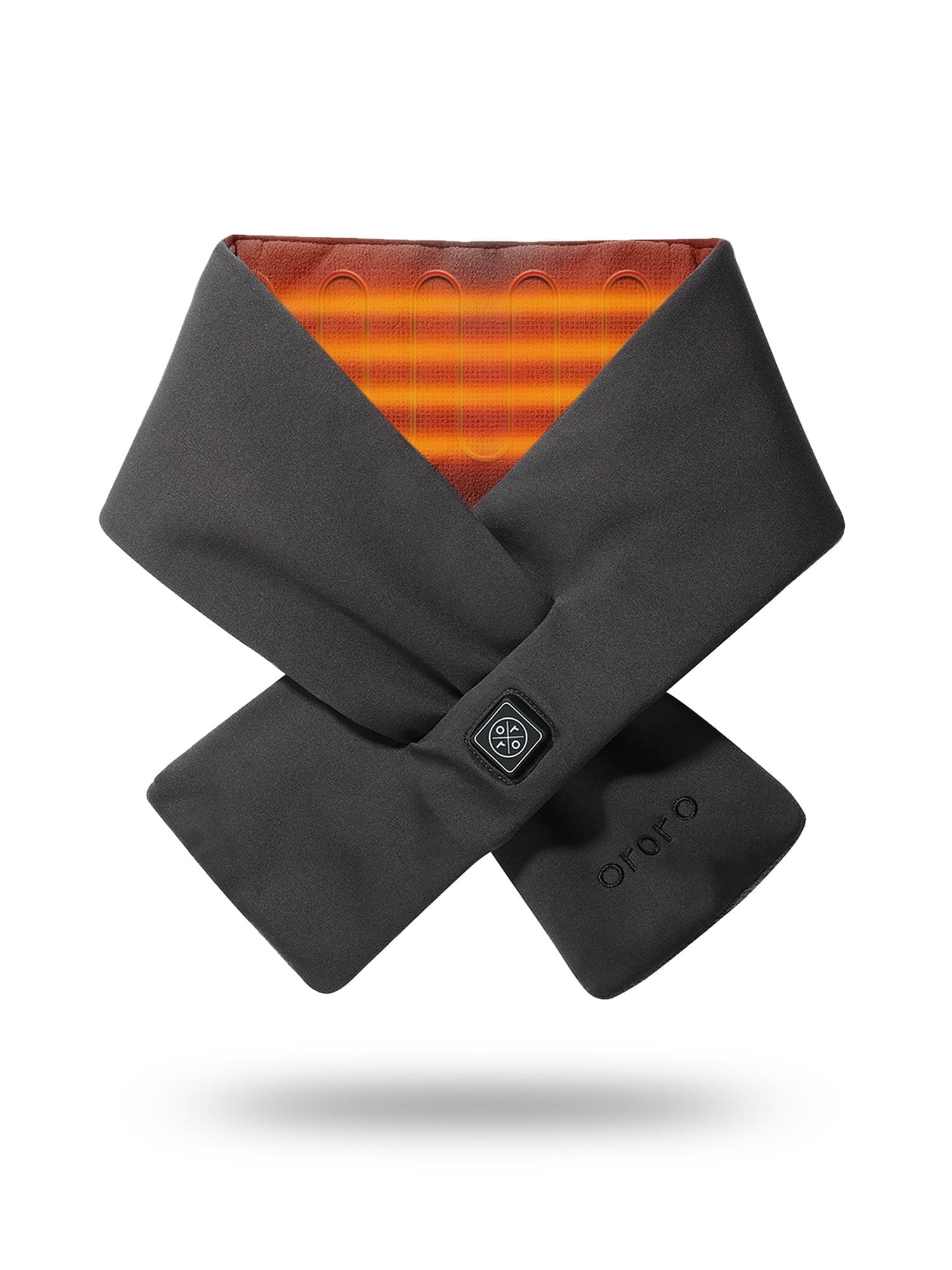 ORORO Heated Scarf for Men and Women with B22A Rechargeable Battery ...