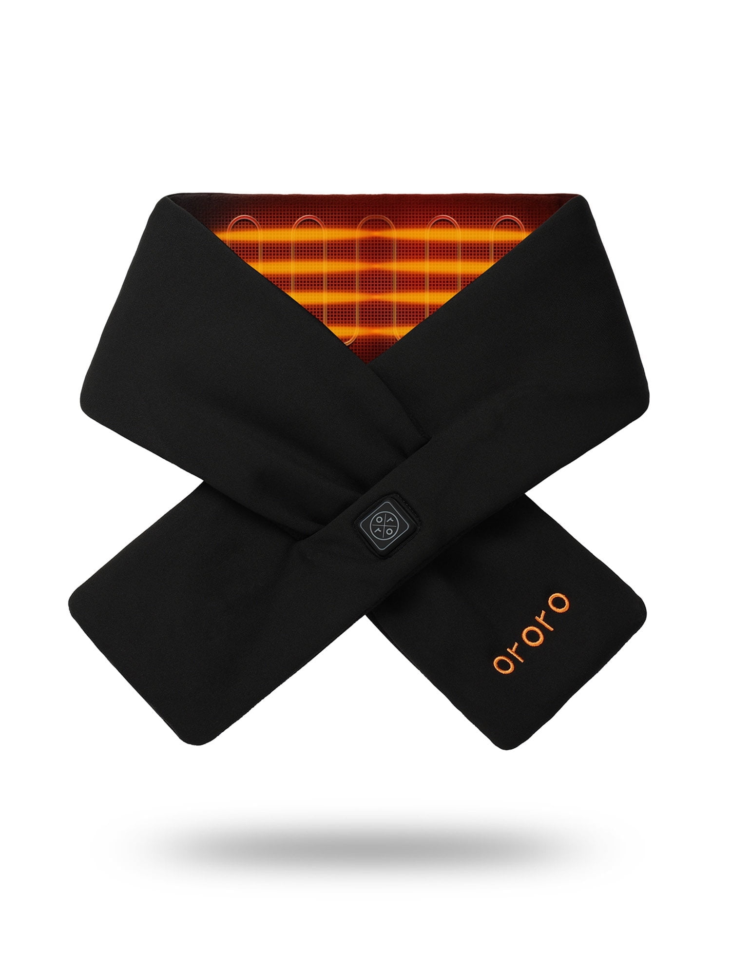 ORORO Winter Electric Lightweight Heated Scarf, Rechargeable for Men ...