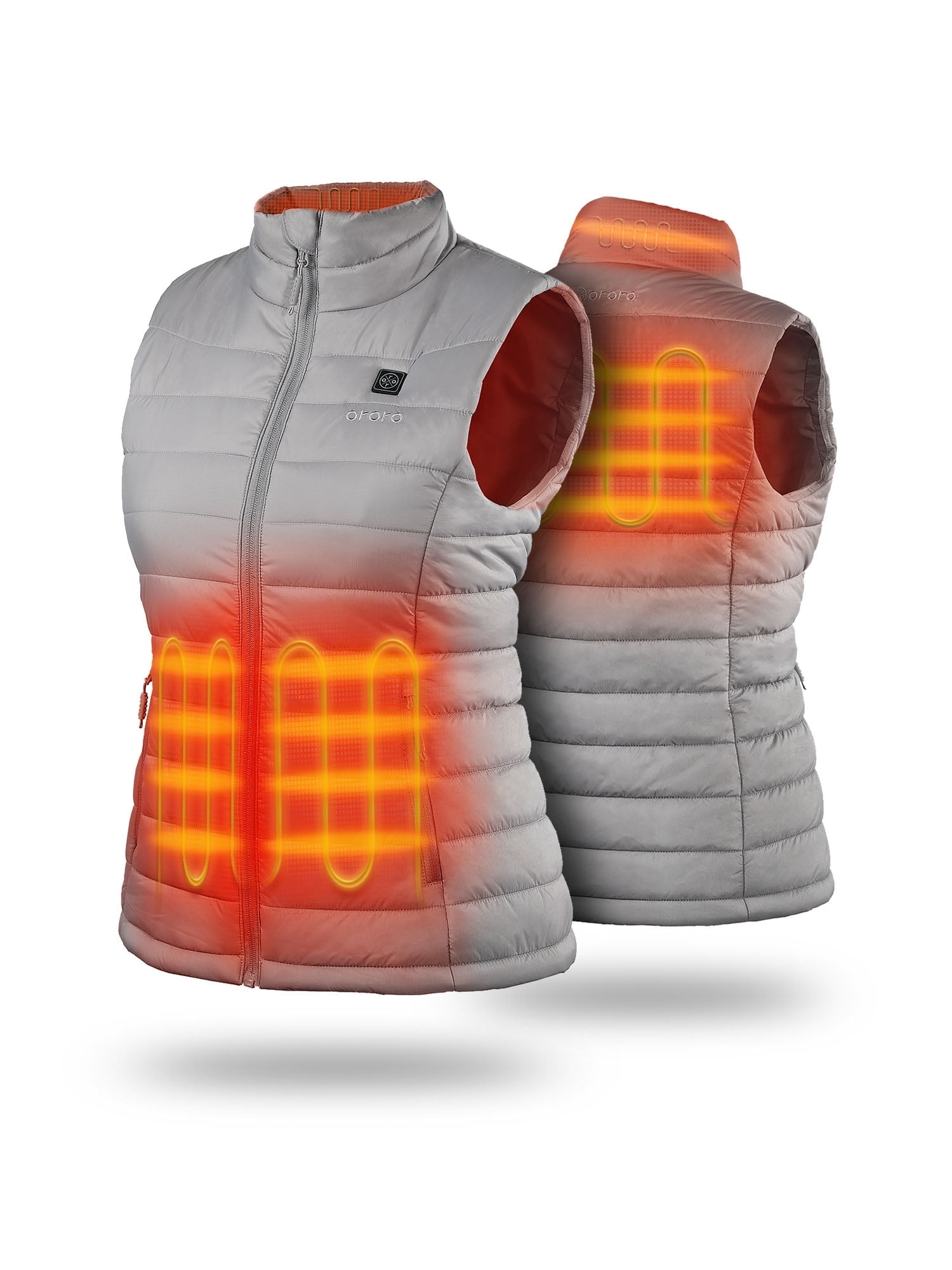 ORORO Heated Vest for Women with Battery, Battery Powered Heating Vest ...