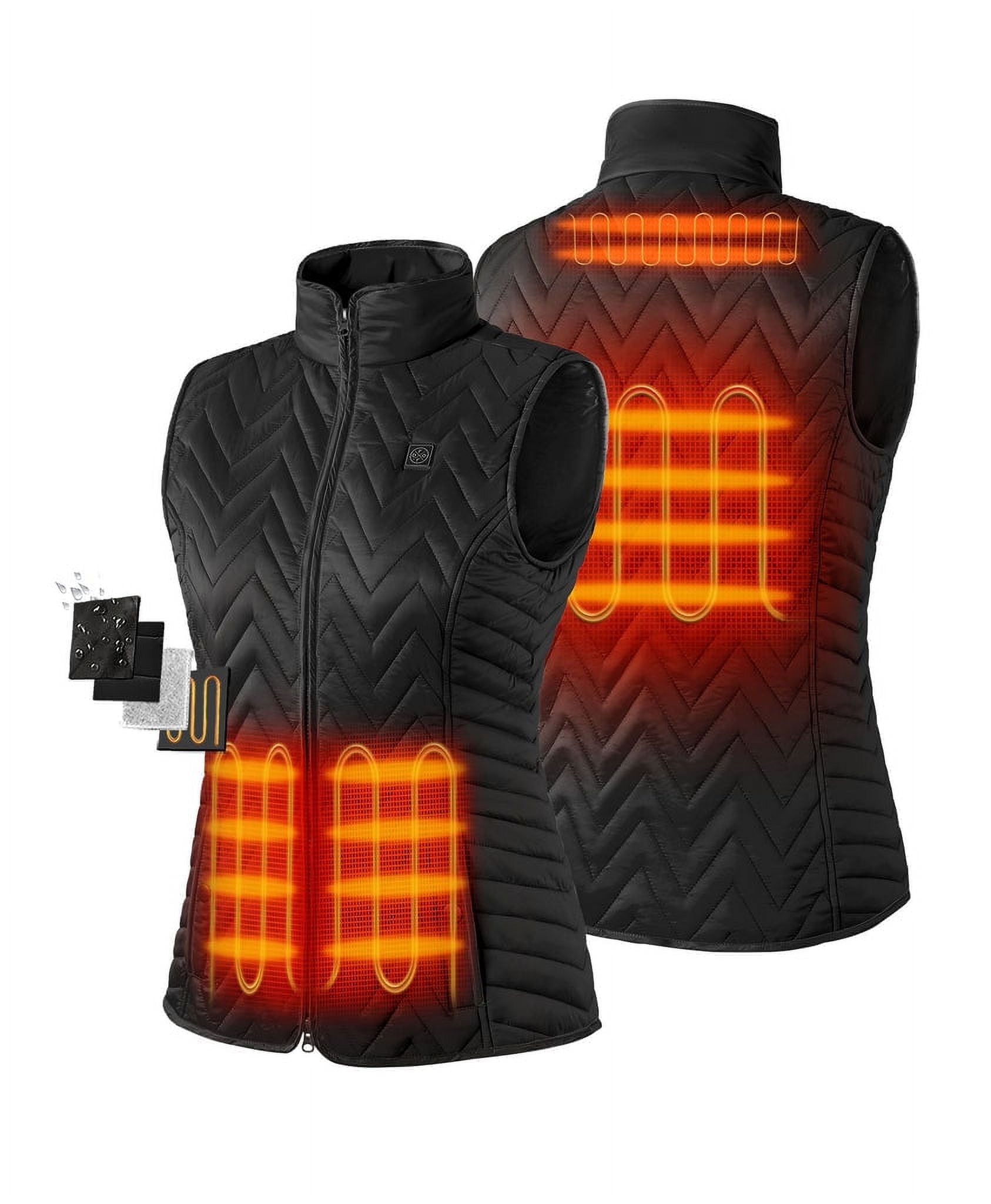 Walmart Black Friday Deals 2025 - ORORO Women's Quilted Heated Vest ...