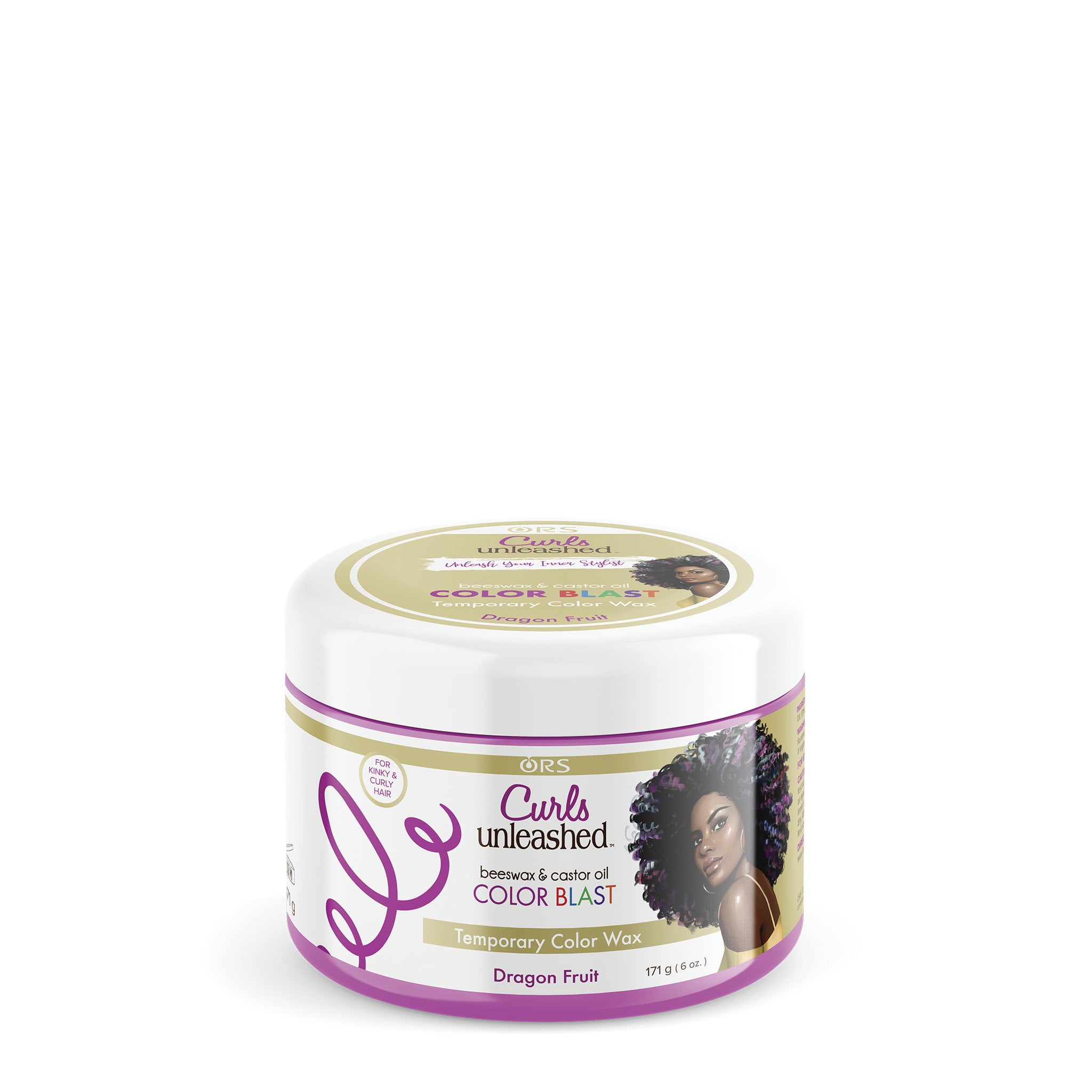 ORS Curls Unleashed Color Blast Temporary Color Wax, Infused with ...