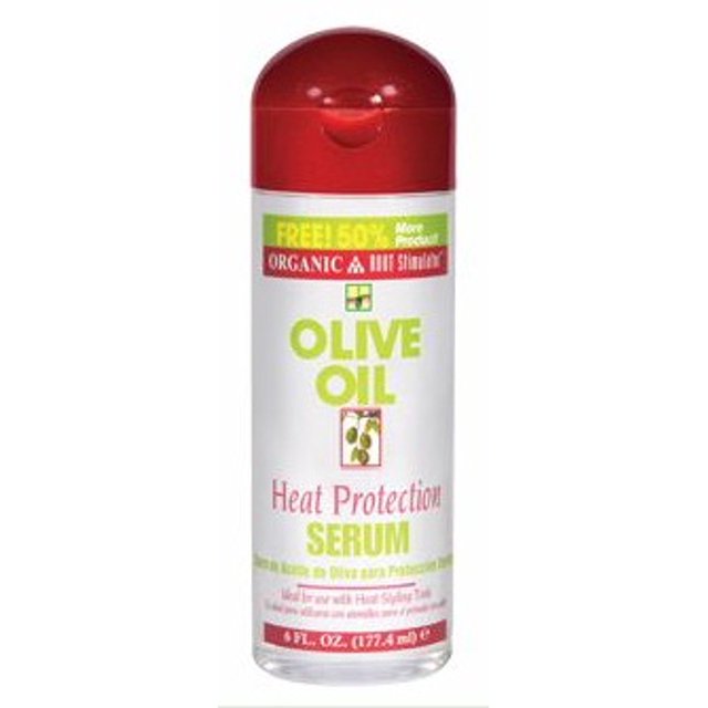 ORS Heat Protection Hair Serum 6 oz., Heat Damaged Hair, Moisturizing ...
