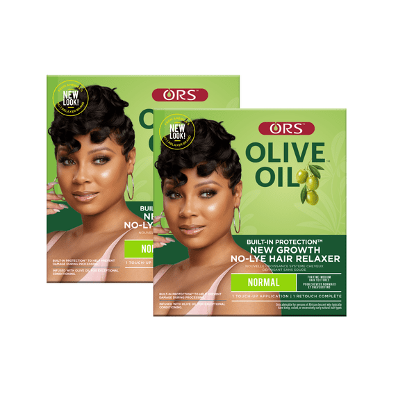 ORS Olive Oil Built-In Protection New Growth No-Lye Hair Relaxer ...