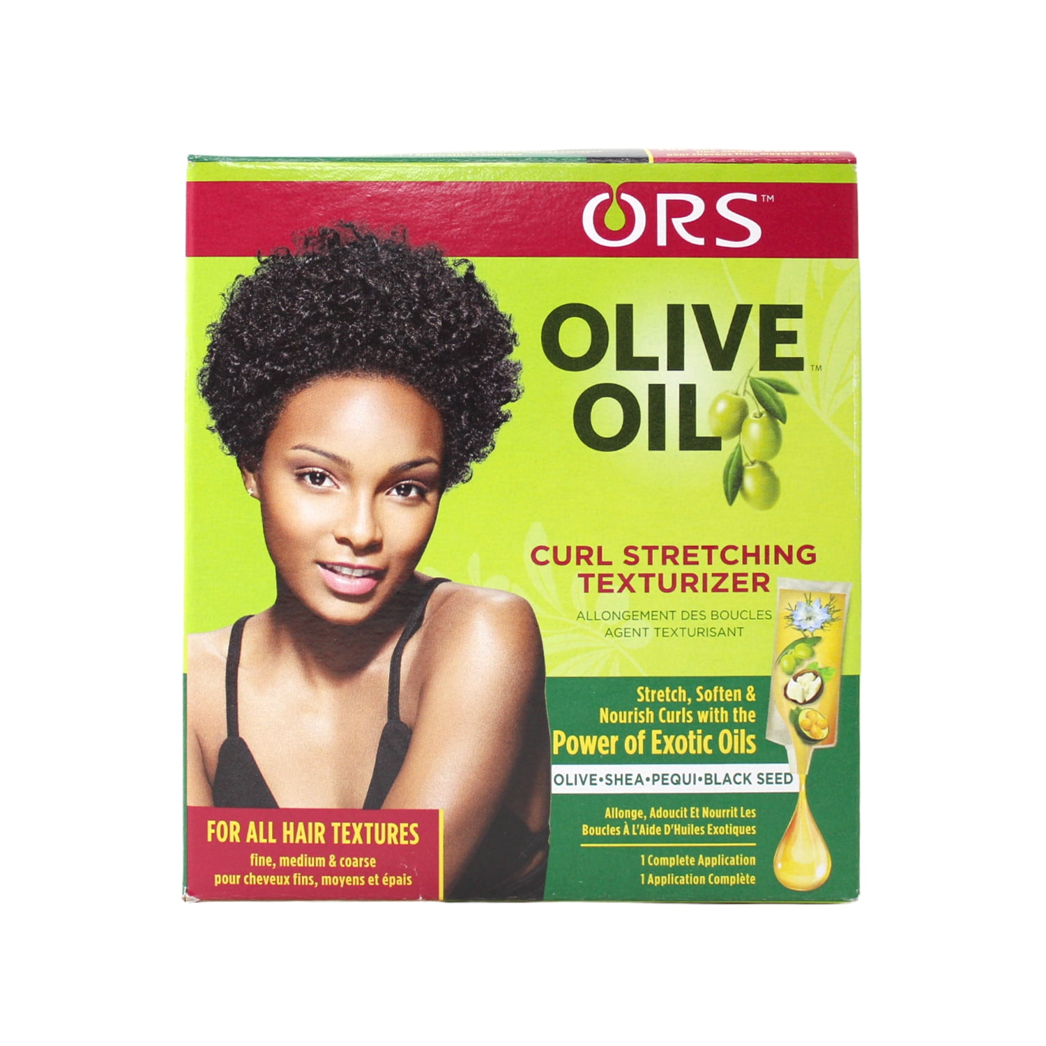 Ors Olive Oil Curl Stretching Texturizer Kit, 1 Ea - Walmart.com