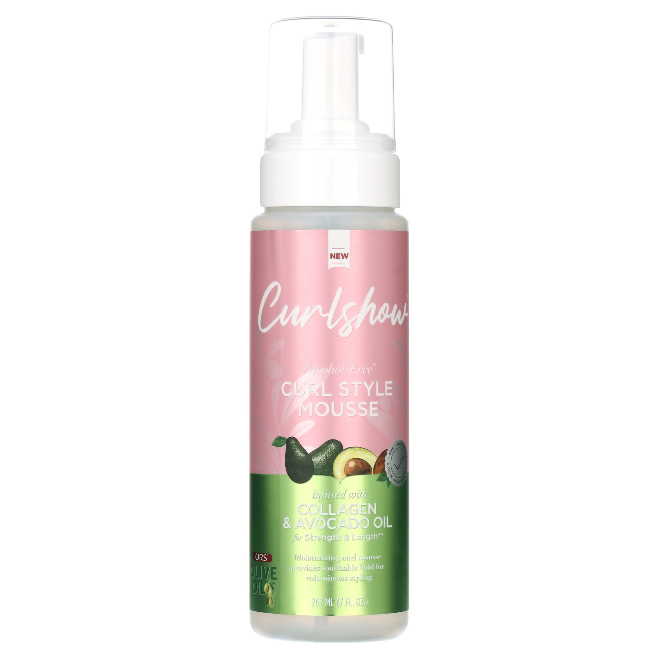 Olive Oil Curlshow Curl Mousse, Defines and Softens Curls, 7 oz ...