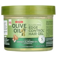 BASK AND LATHER Edge Control Hair Gel, Strong Hold, Thick Edges, Non ...