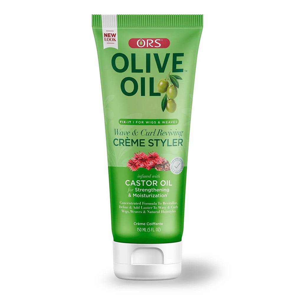 ORS Olive Oil Fix It No Grease Creme Styler Infused with Castor Oil, 5 Oz, 6 Pack - Walmart.com
