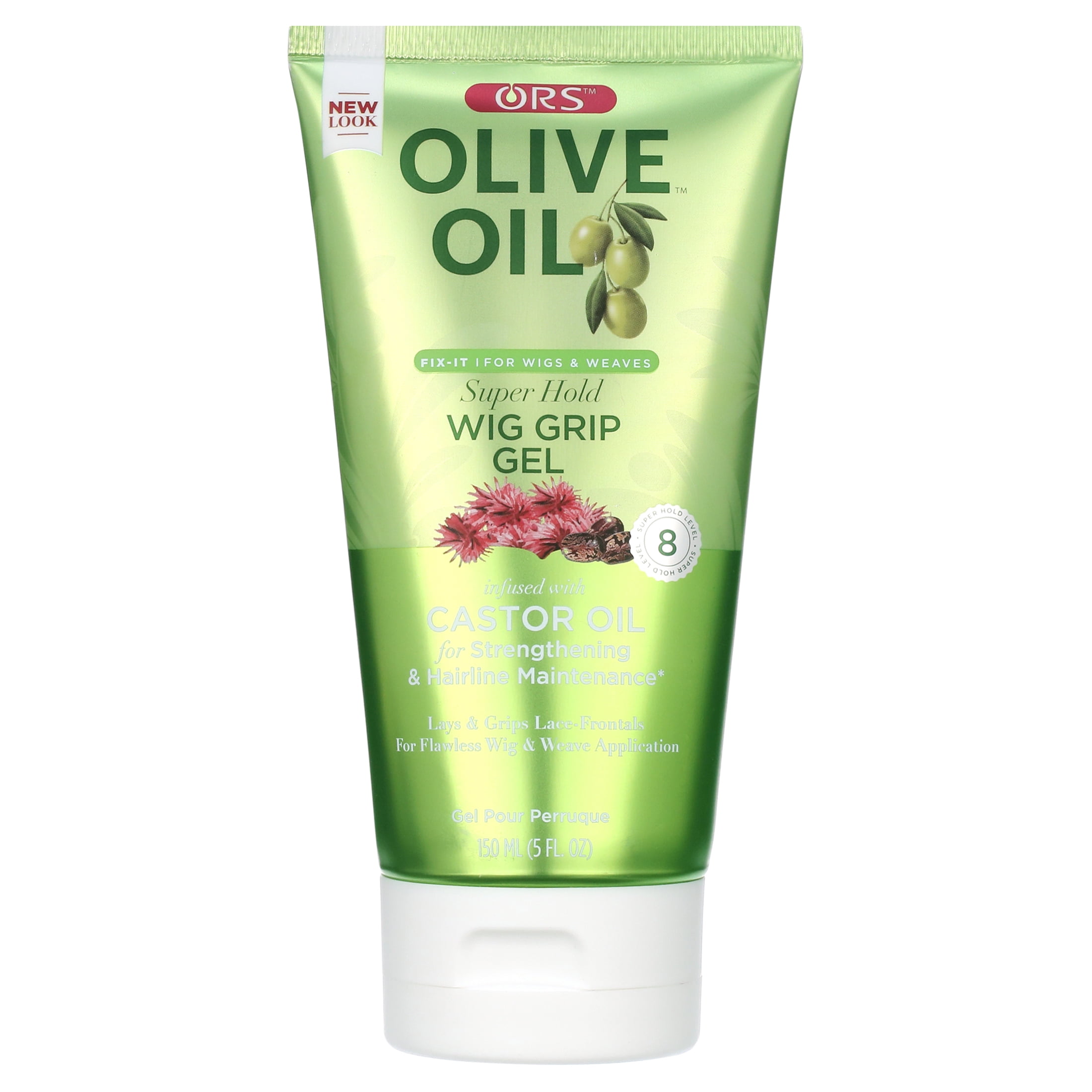 ORS Olive Oil Fix-It Super Hold Wig Grip Gel for Wigs & Weaves, Lays ...