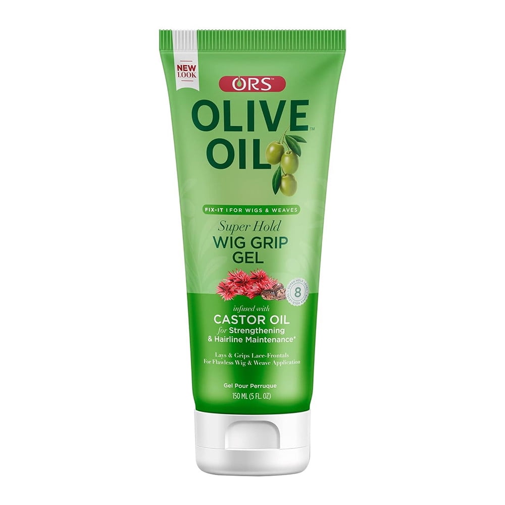 ORS Olive Oil Fix It Super Hold Wig Grip Gel with Castor Oil, 5 Oz, 3 Pack - Walmart.com