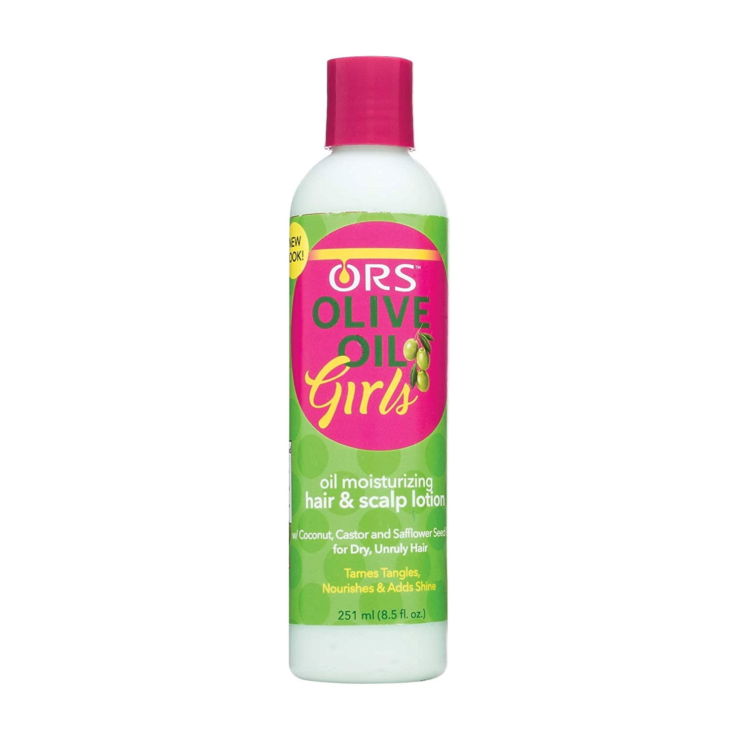 ORS Olive Oil Girls Moisturizing Hair And Scalp Lotion, Coconut And ...