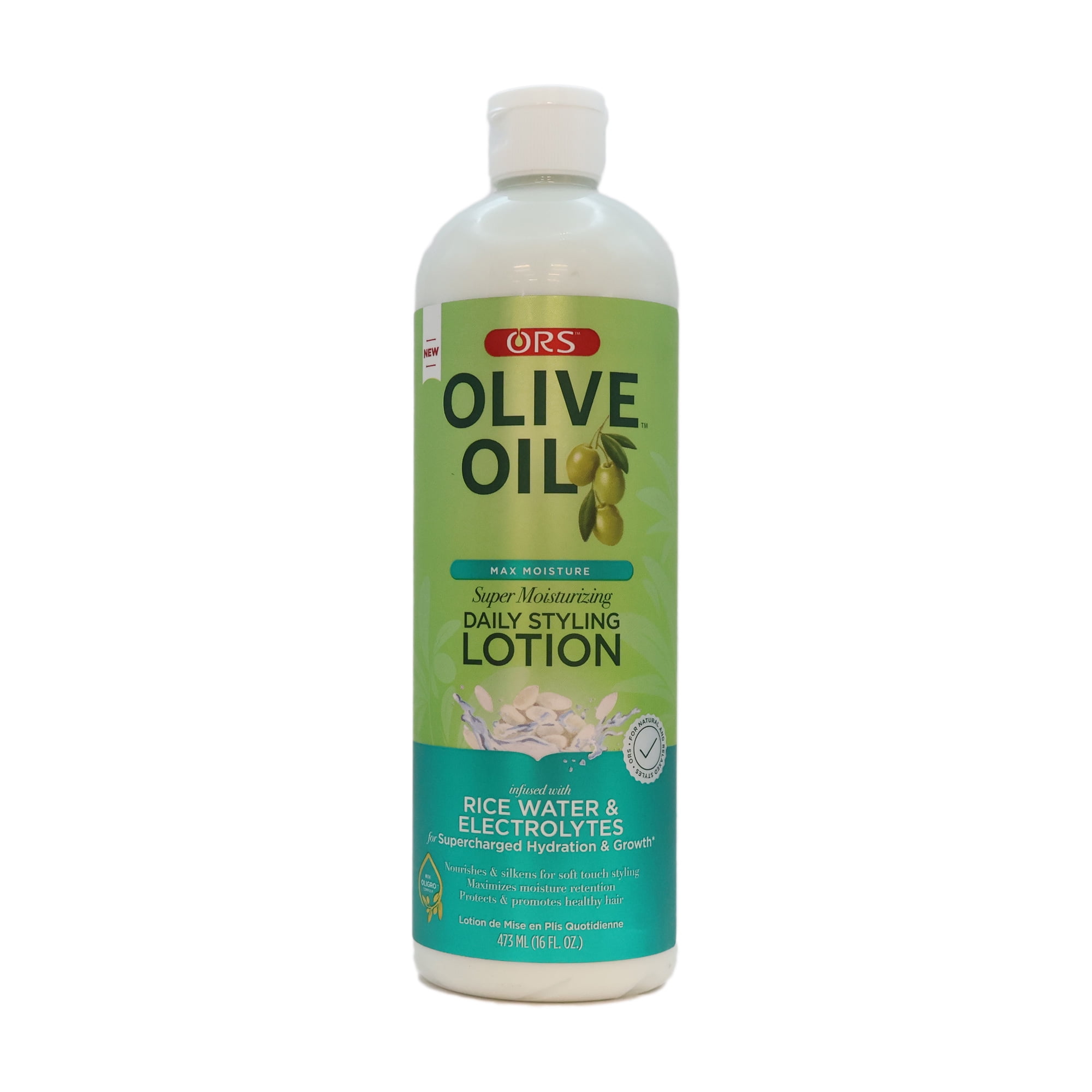 ORS Olive Oil Max Moisture Styling Lotion - 16oz, Pack of 3 - Walmart.com
