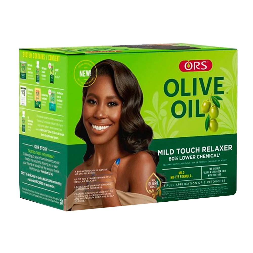 ORS Olive Oil Mild Touch Relaxer Kit, 1 Ea, 2 Pack - Walmart.com