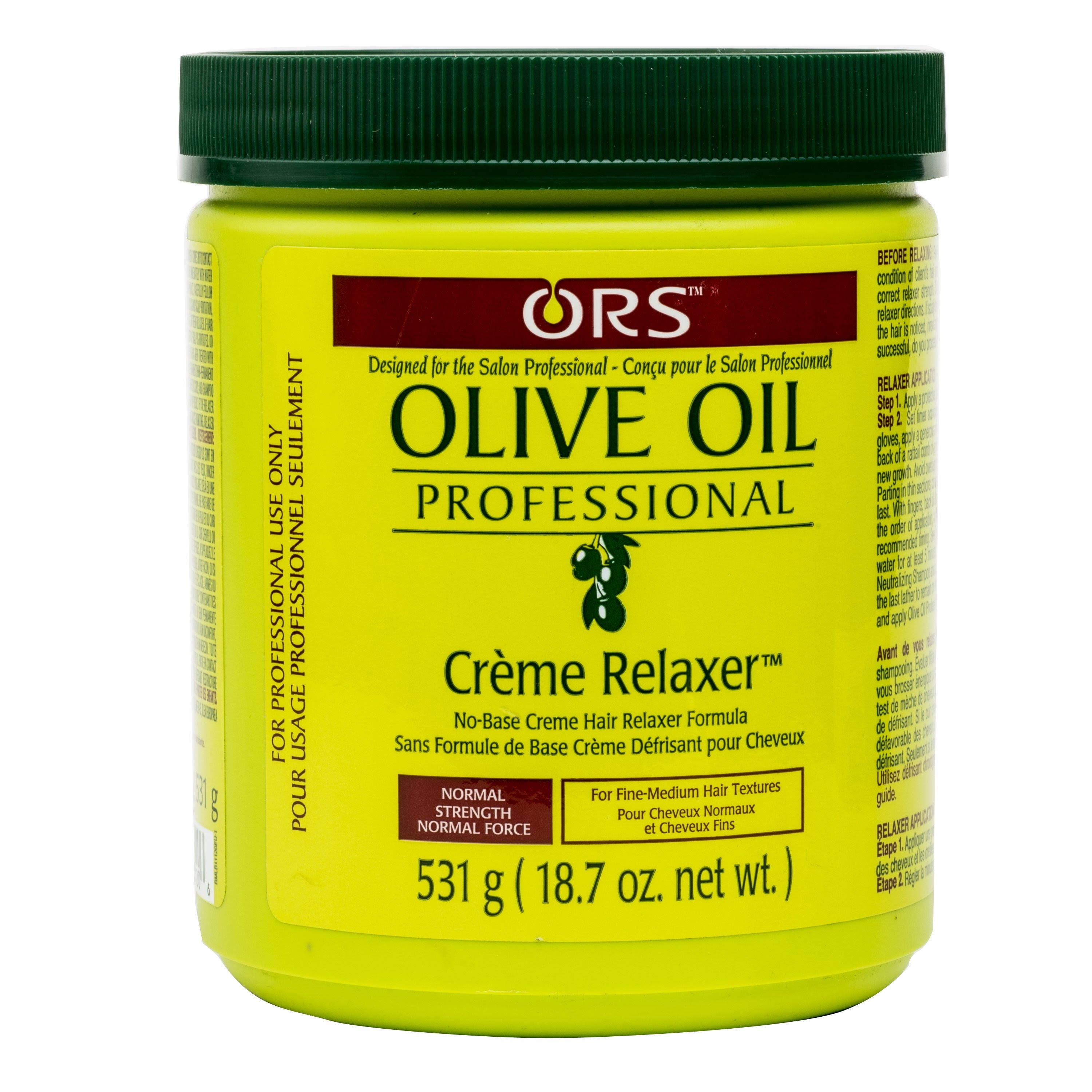ORS Prof Olive Oil Relaxer No Base Normal, 18.7 Oz., Pack of 2 ...