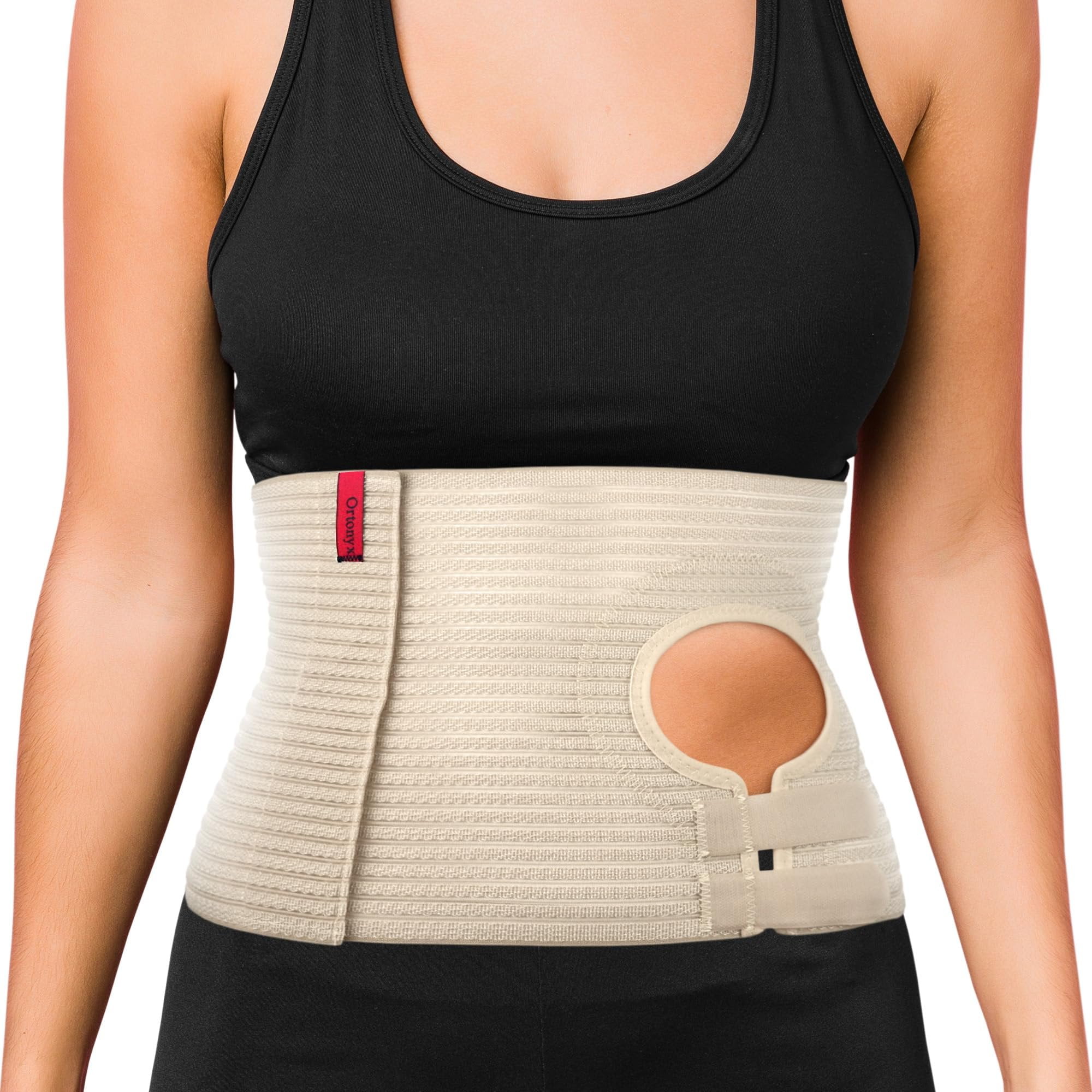 ORTONYX Abdominal Ostomy Belt for Women and Men, Post-Operative Care ...