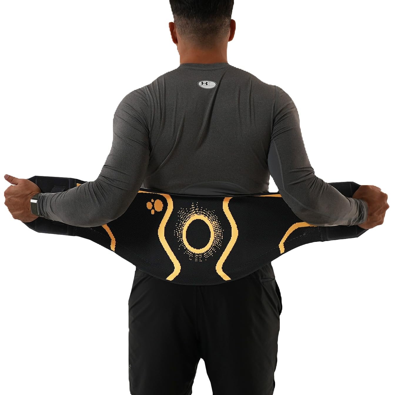 ORTONYX Lumbosacral Back Support Brace - 3D Knitted Design with 4 ...