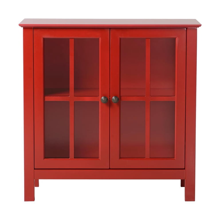Red Living Room Cabinet
