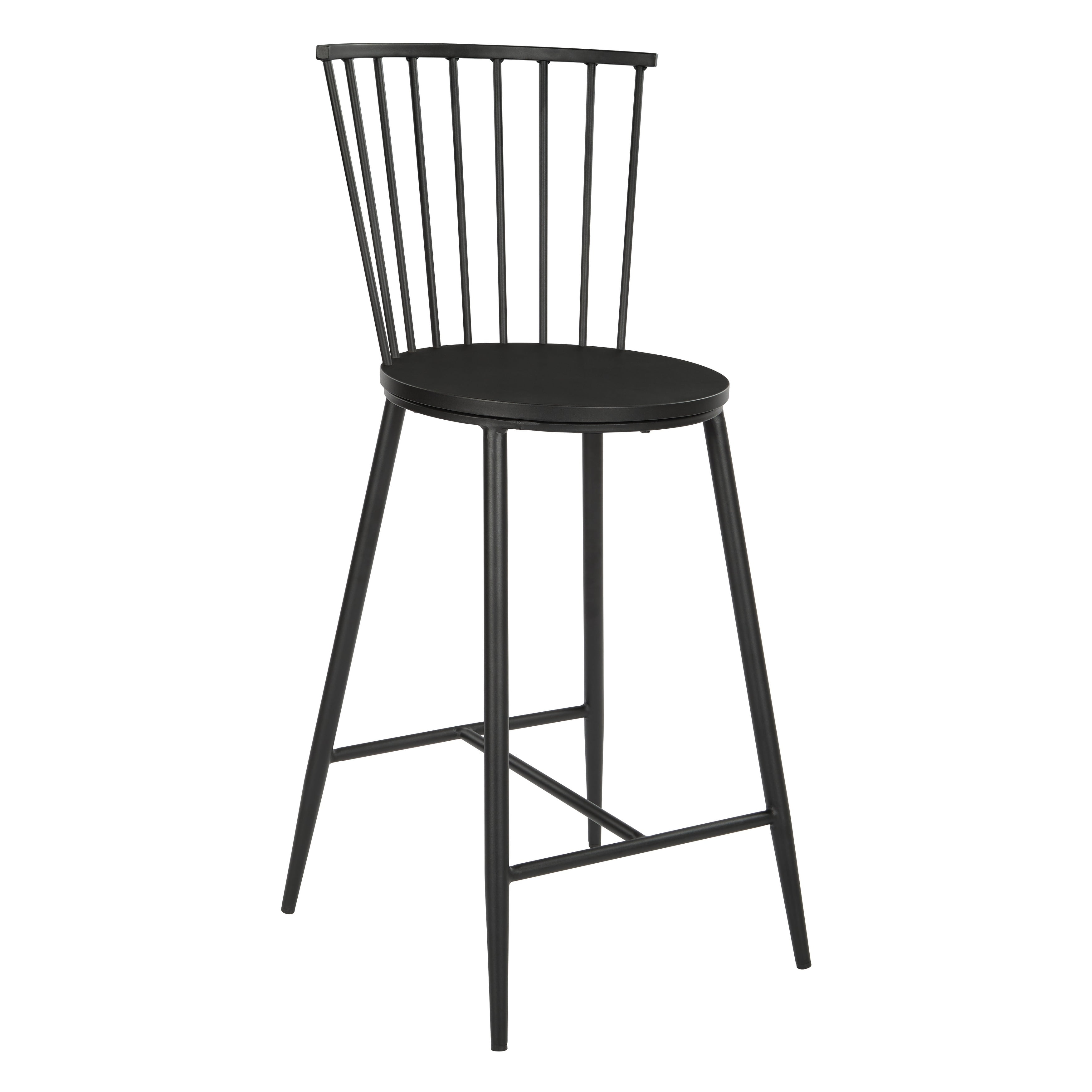 OS Home and Office Furniture Model Bryce Counter Stool 26" with Black ...