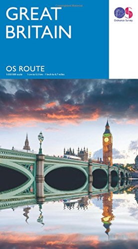 Pre-Owned OS Route Map Route Map Paperback - Walmart.com