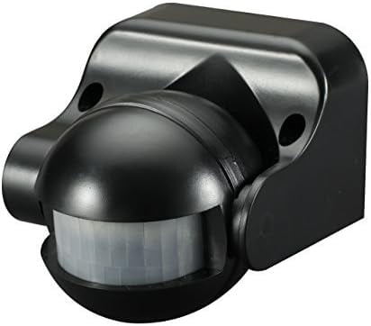 OS004B IP44 180 DEGREE OUTDOOR PIR SENSOR BLACK by - Walmart.com