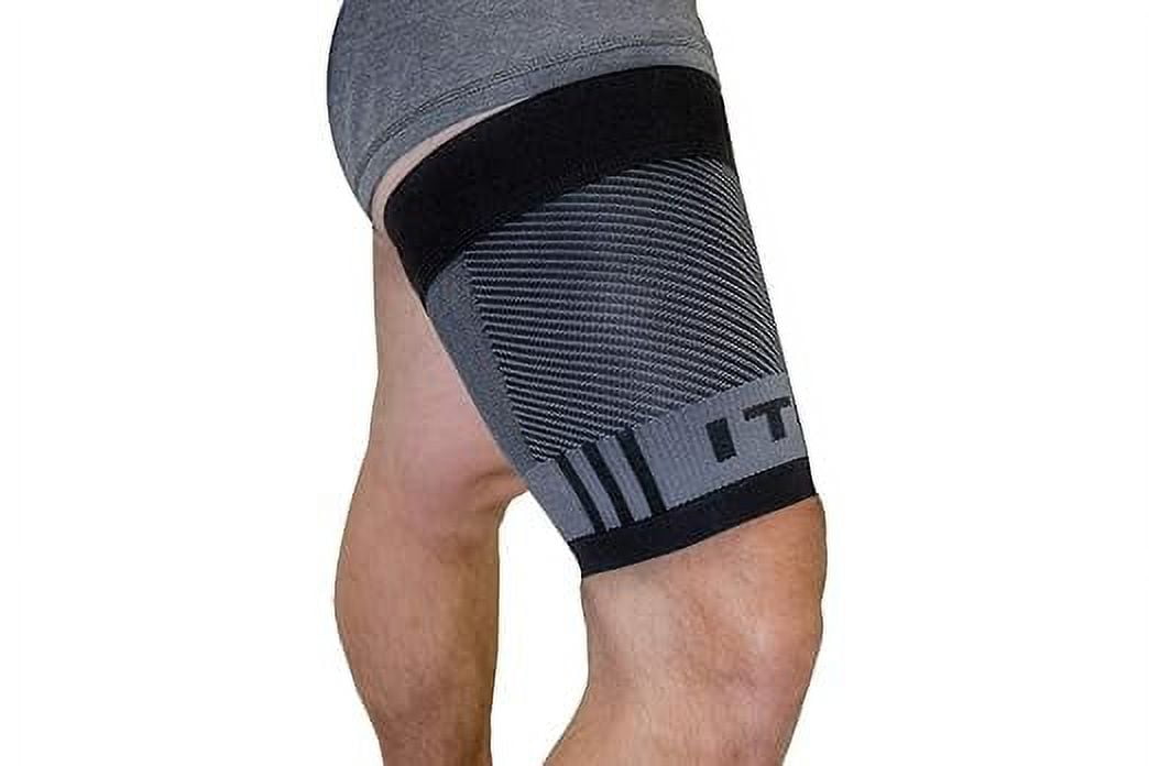 OS1st QS4 Compression Quad/Hamstring Sleeve with Iliotibial Band Brace ...
