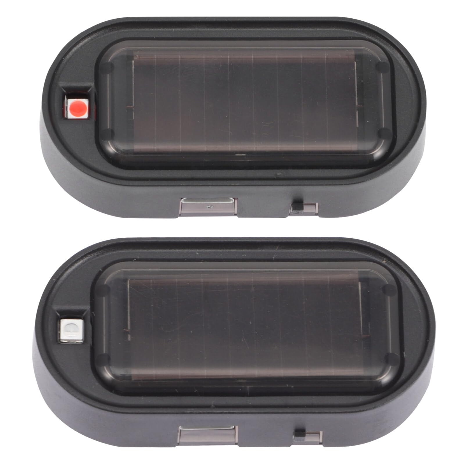 OSALADI 2pcs Solar Warning KEF16 Light Flashing LED Alarm Light Car ...