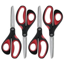 "Westcott 8"" All Purpose Stainless Steel Scissors, Black, For Office ...