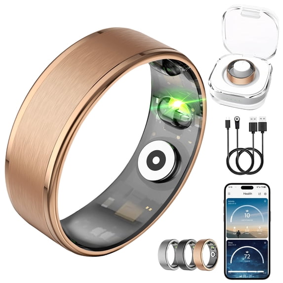 OSAWALLA Mart Ring & Fitness Tracking Ring, 7-Day Battery, No ...