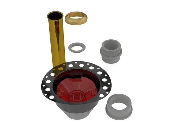 OSB Island Tub Drain Freestanding Bath Tub Drain PVC (Rough-in ...