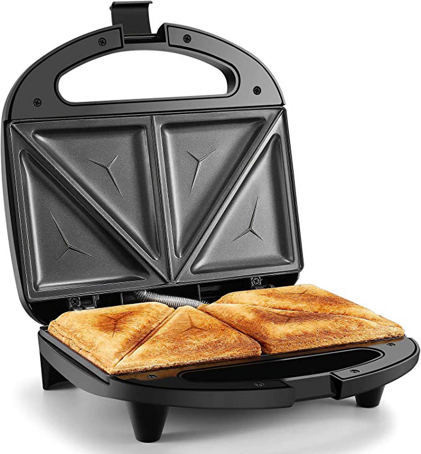 OSBA Sandwich Maker, 750W Panini Press Toaster with Non-stick Plates ...