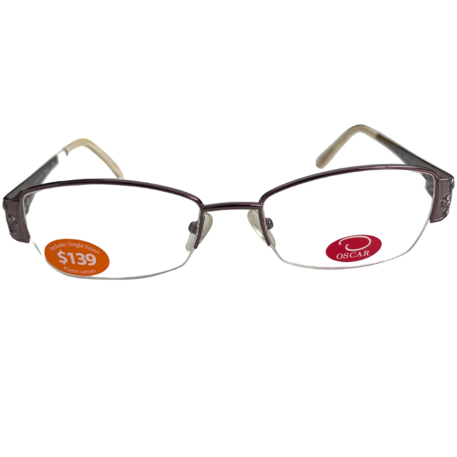 OSCAR DE LA RENTA OSL 501 EYEGLASS FRAME/EYEWEAR NARROW LENSES CAT EYE ...