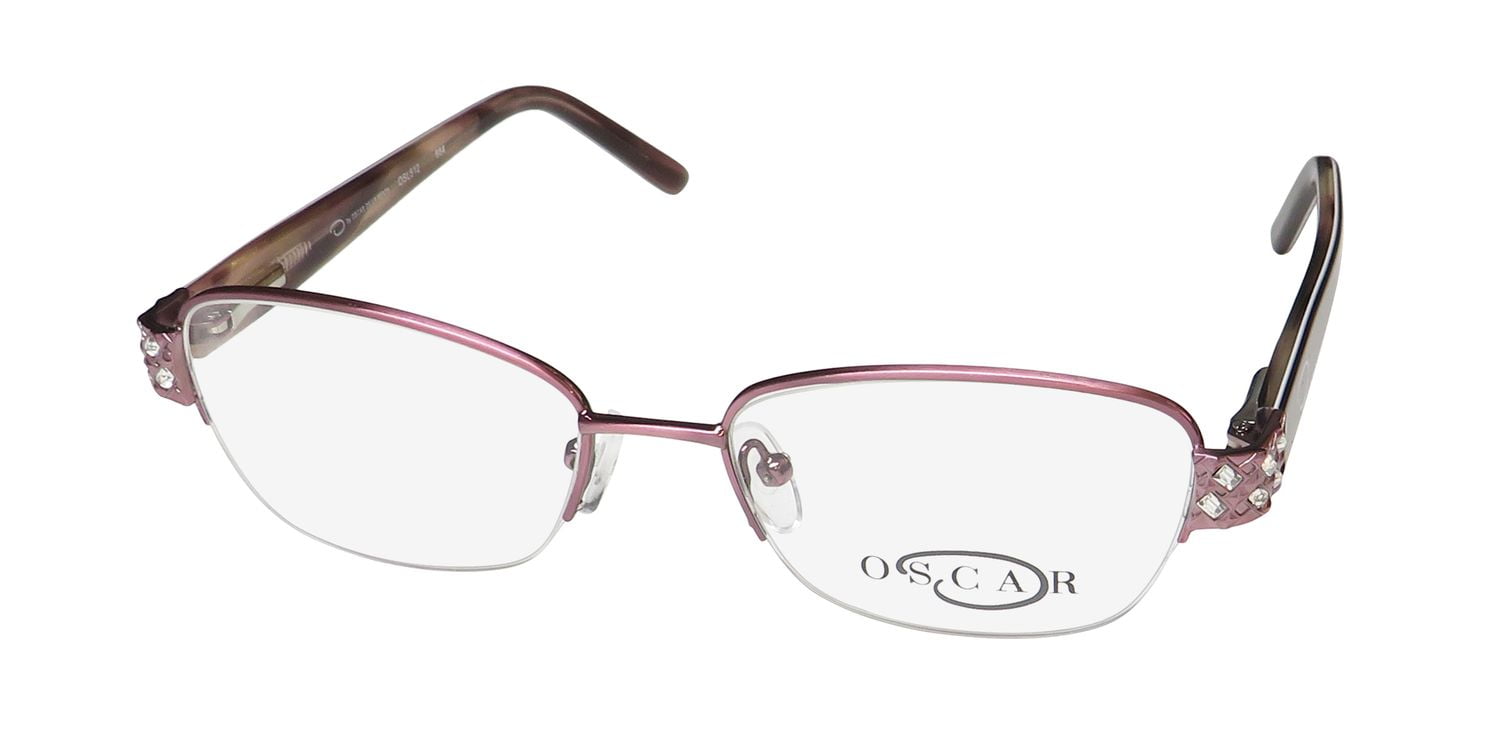 OSCAR DE LA RENTA OSL 512 CRYSTALS/RHINESTONES AUTHENTIC EYEGLASS FRAME ...