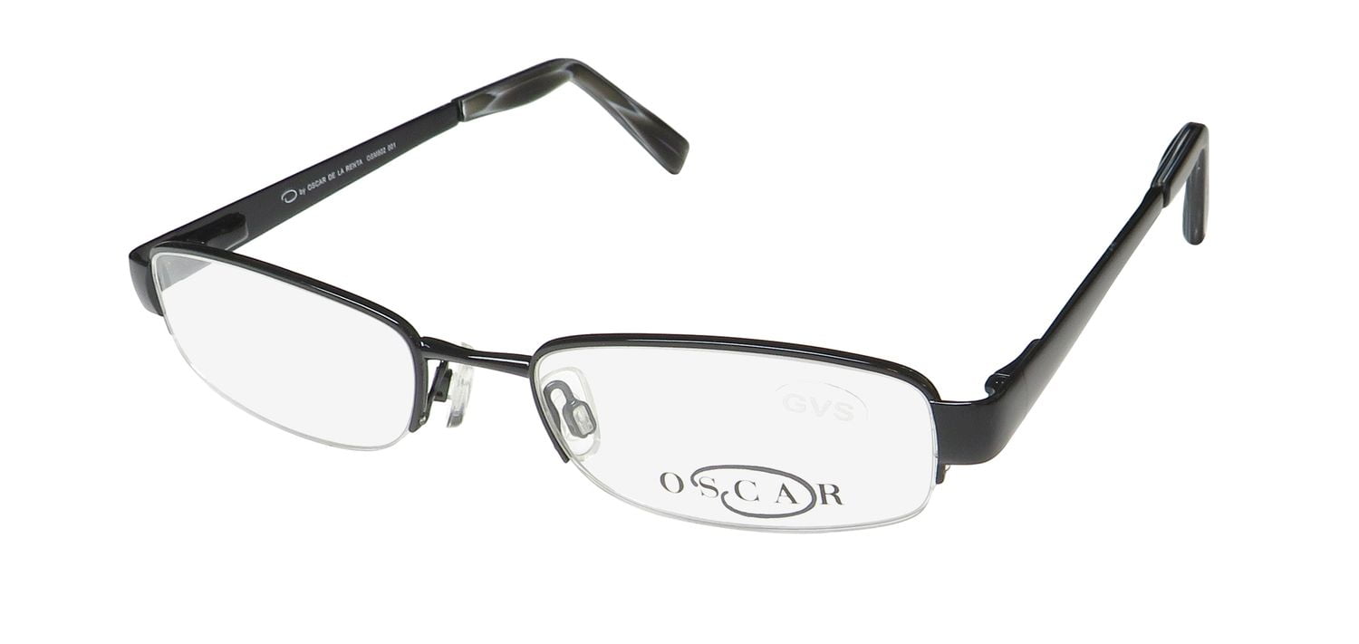 OSCAR DE LA RENTA OSM 802 EYEGLASS FRAME/EYEWEAR HALF-RIMLESS LATEST ...