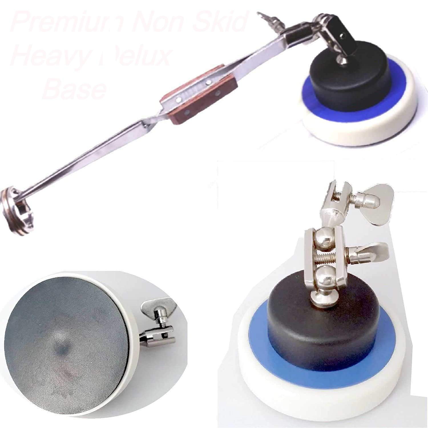 OSCAR Heavy Third Hand Base w Tweezer Jewelry Soldering Welding Stand ...