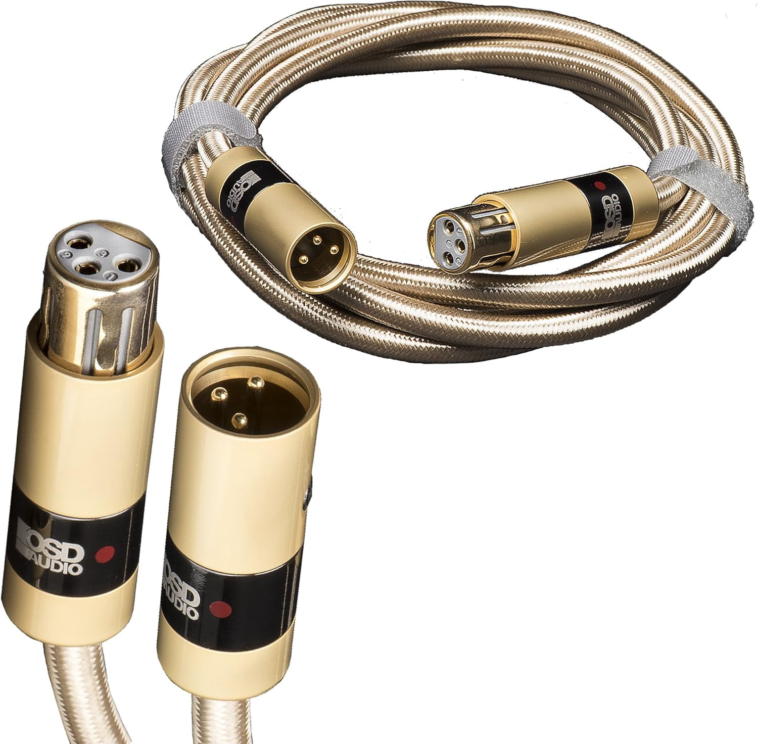 OSD Audio Aurum Premium Balanced XLR Cables – Ultra High Performance ...