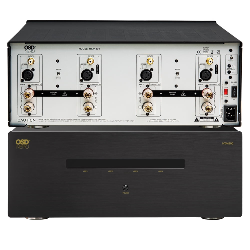 OSD Nero HTA4200 Multi Channel (4X) 140W/Ch Home Theater Amplifier ...