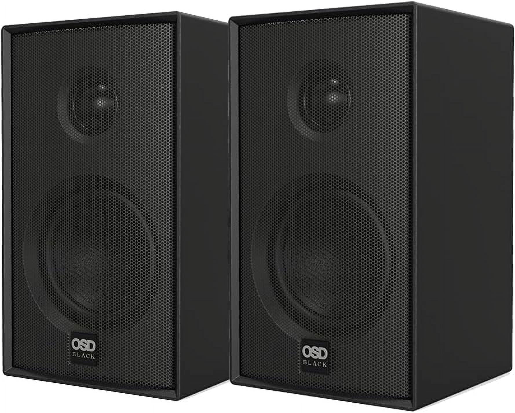 OSD Nero MODQ2 Bookshelf Monitor Speakers 100W, 3” Glass Fiber Mid ...