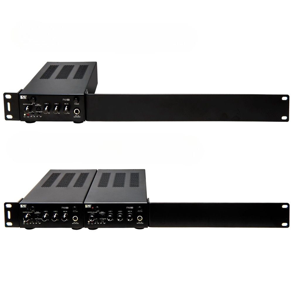 OSD Rack Mount Kit for PAX-50 Amplifier, Single or Dual 19-Inch Rack ...