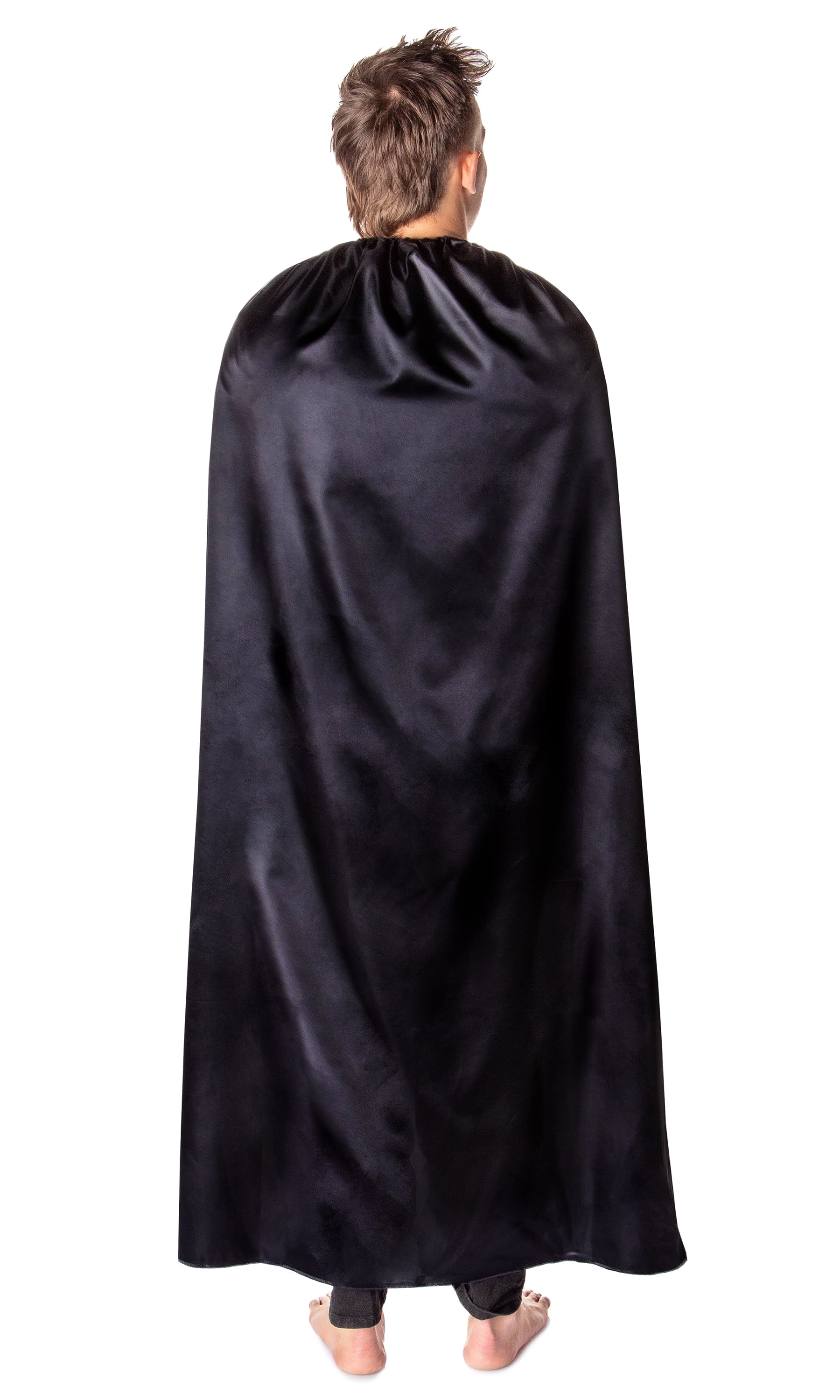 Customer reviews for OSFM Black Satin Halloween Vampire Superhero ...