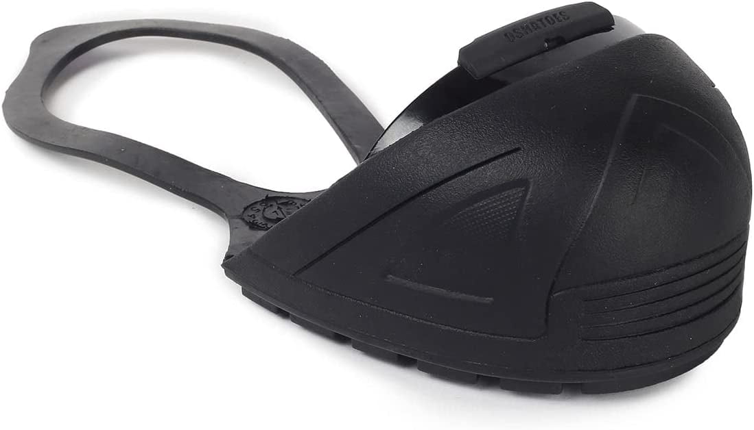 OSH1162-12, Natural Rubber Safety Overshoe with Steel Toe Cap, Black ...
