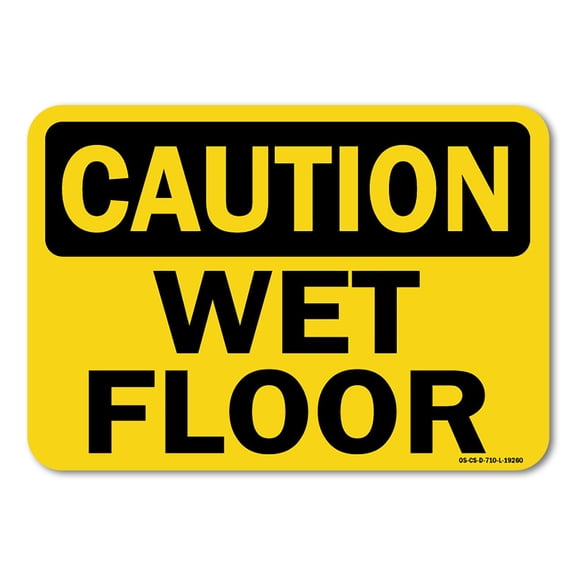 Wet Floor Signs in Safety Signs - Walmart.com